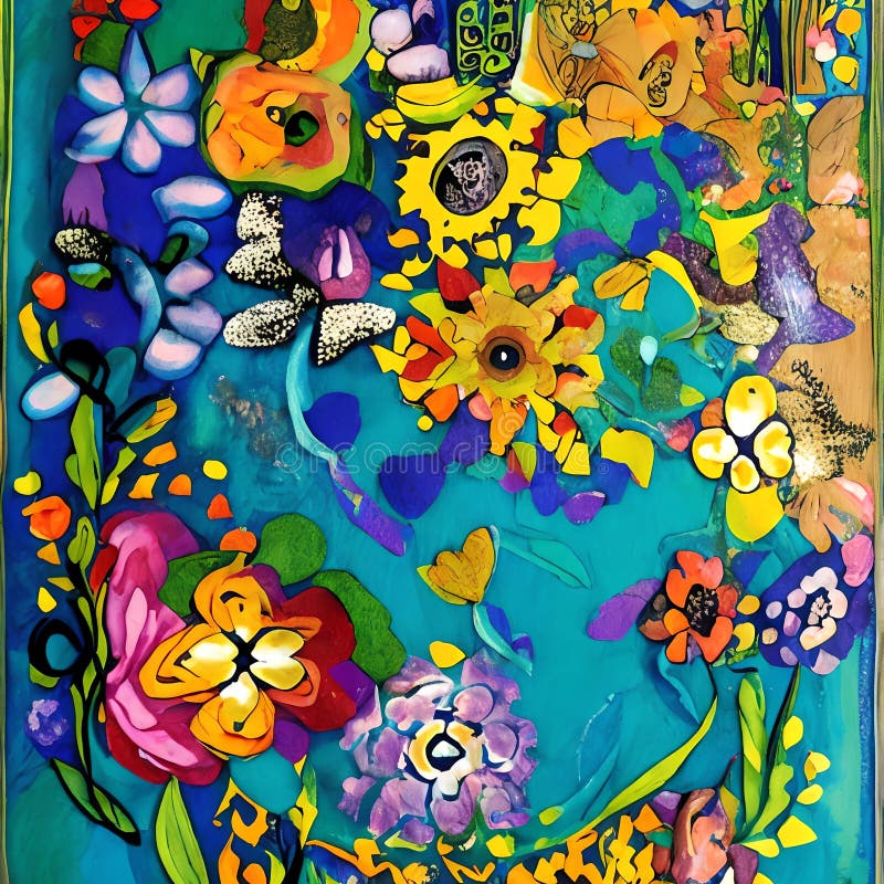 Hand Drawn Colorful Vector Illustration Stock Illustration ...