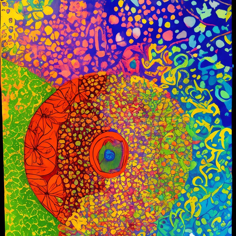 Hand Drawn Colorful Vector Illustration Stock Illustration ...