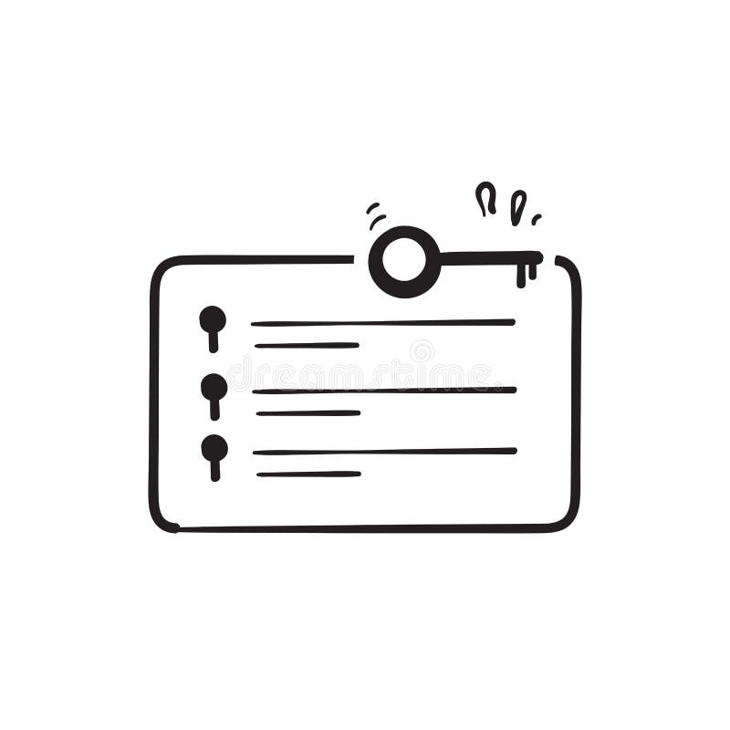 Hand Drawn Concept of Highlight the Main Points in the Report or Text ...