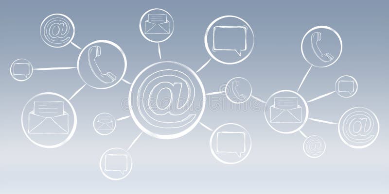 Writing Emails Drawing Stock Illustrations – 32 Writing Emails Drawing ...