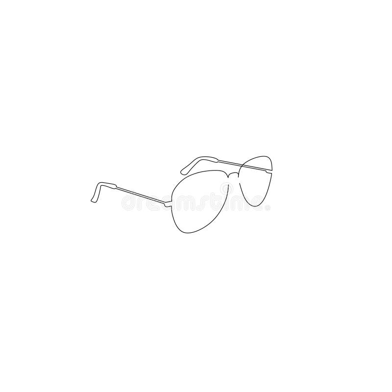 One Line Drawing Eyeglasses Stock Illustrations – 122 One Line Drawing ...