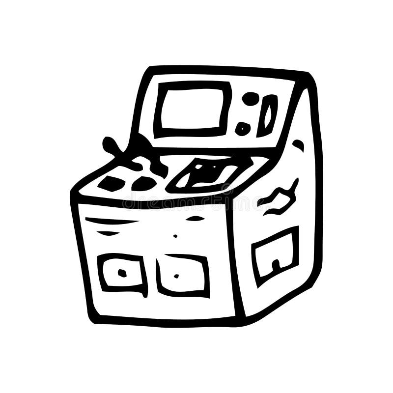 Hand Drawn Control Panel Doodle. Sketch Style Icon. Decoration Element ...