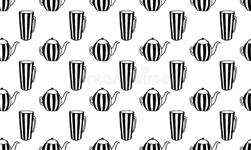 Hand-drawn Vector Cookware Set Illustration. Cutlery, Cooking, Kitchen ...