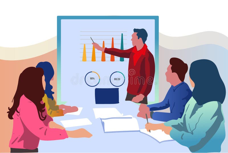 Corporate Governance Visual Vector Illustration Stock Vector ...