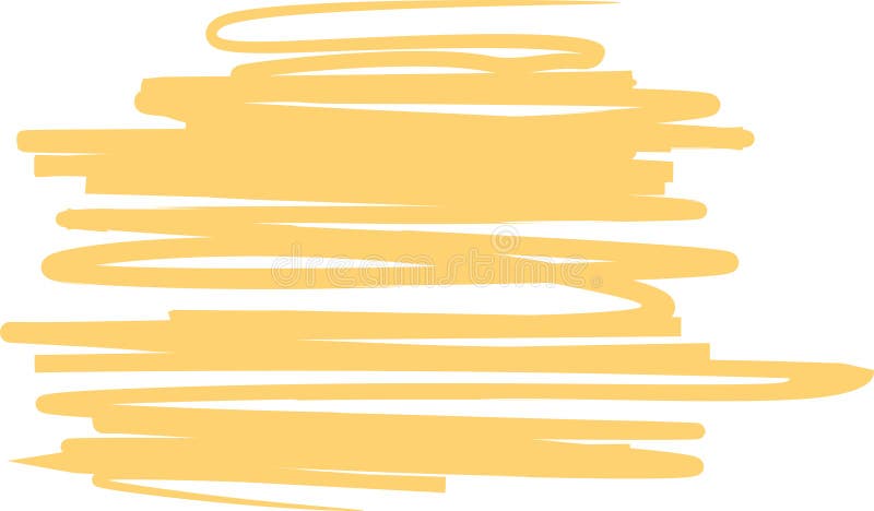 Hand Drawn Crayon Abstract Scribble Stock Vector - Illustration of ...