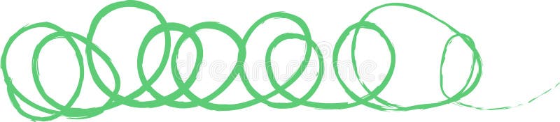 Hand Drawn Crayon Abstract Scribble Stock Vector - Illustration of ...