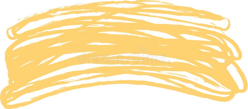 Hand Drawn Crayon Abstract Scribble Stock Vector - Illustration of ...