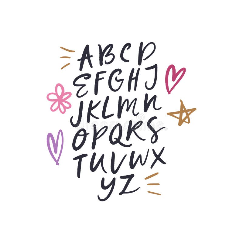Pretty Fonts Abc