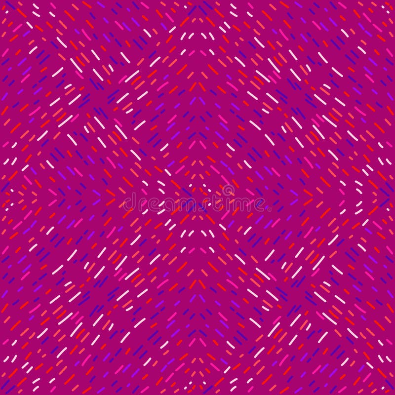 Hand Drawn Dash Lines Seamless Pattern. Hand Drawn Broken Line ...