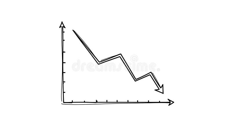 Drawn Declining Graph Stock Illustrations – 67 Drawn Declining Graph ...