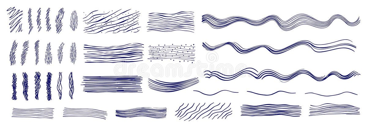 Decorative Underlines Stock Illustrations – 290 Decorative Underlines ...