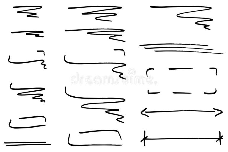 Underline Design Simple Stock Illustrations – 6,149 Underline Design ...