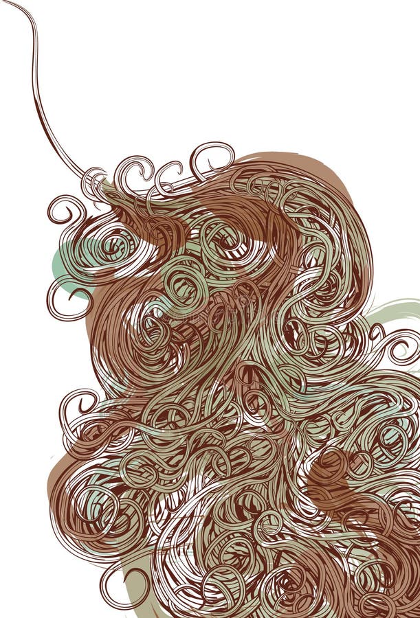 Hand Drawn Detailed Messy Doodle Background Stock Vector - Illustration ...