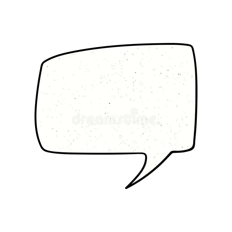 Cartoon Comic Speech Bubble. Comic Book Speech Bubble Sign. Stock ...