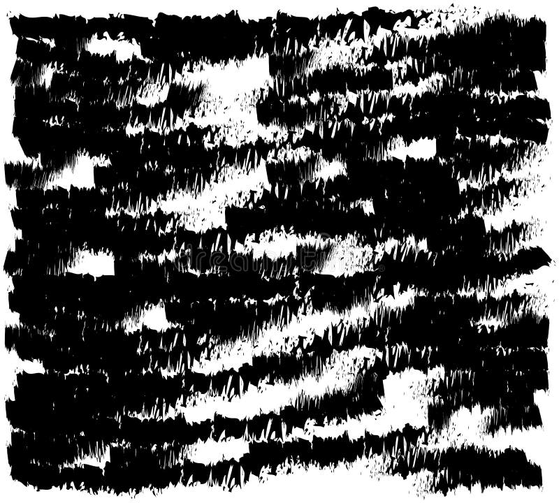 Hand Drawn Doodle Abstract Pattern in Black and White Style, Texture ...