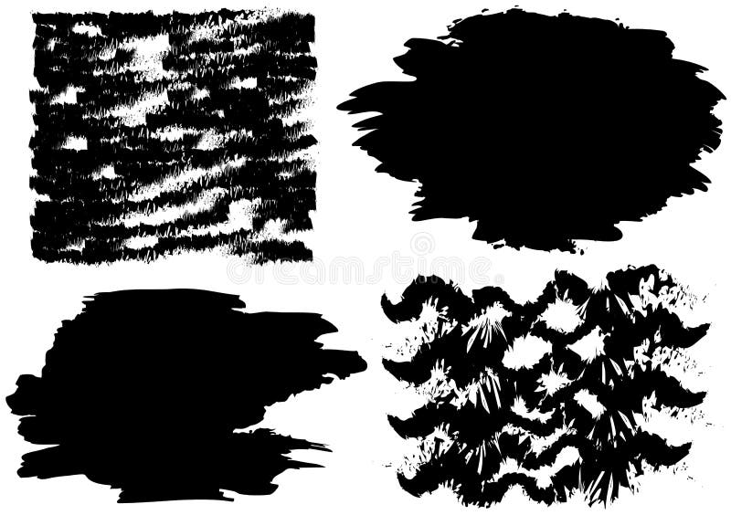 Hand Drawn Doodle Abstract Pattern in Dark and White Style, Texture ...