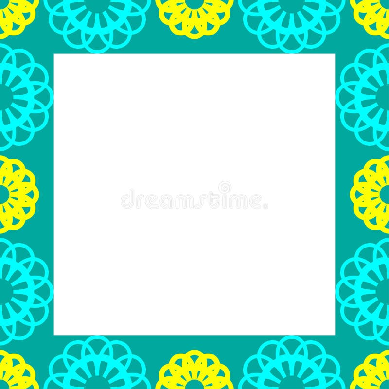 Hand Drawn Doodle Art Frame. Stock Vector - Illustration of drawn ...