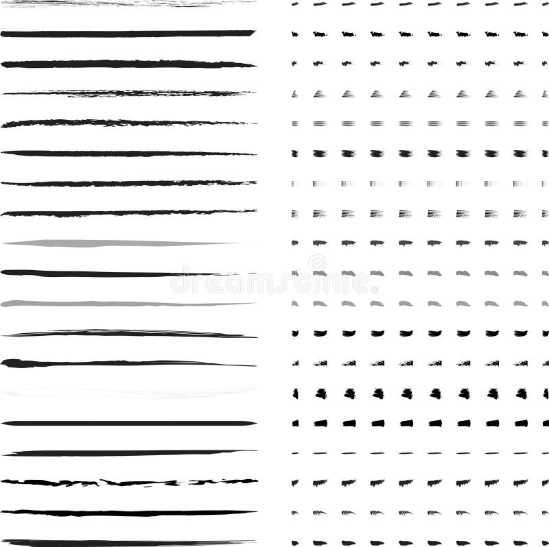 Hand Drawn Doodle Brush Lines Vector Image Stock Illustration ...