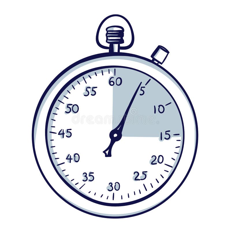 Stopwatch / Stop Watch Timer. Stock Vector - Illustration of ...