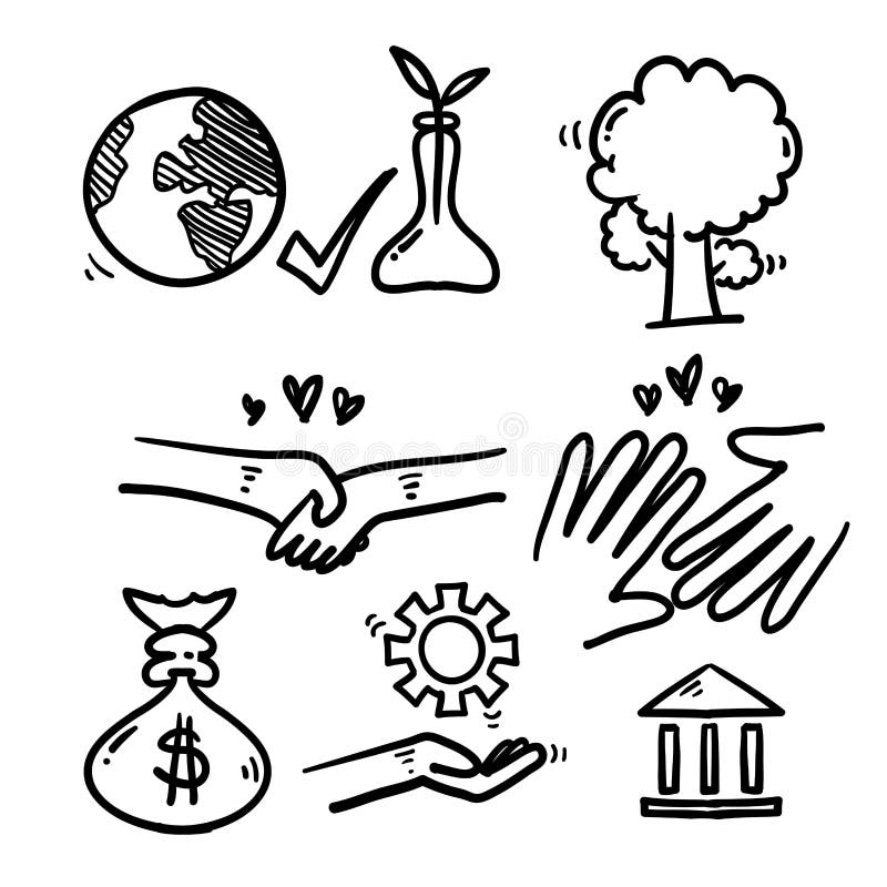 Responsible Sustainable Hand Drawing Stock Illustrations – 61 ...