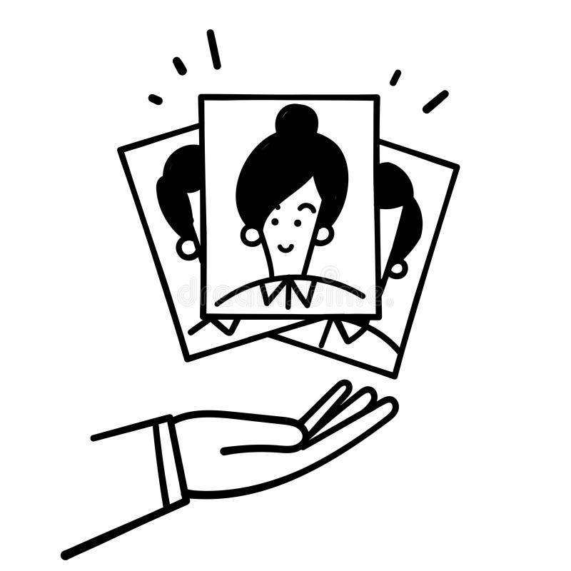 Hand Drawn Doodle Employee or People Group Save Illustration Vector ...