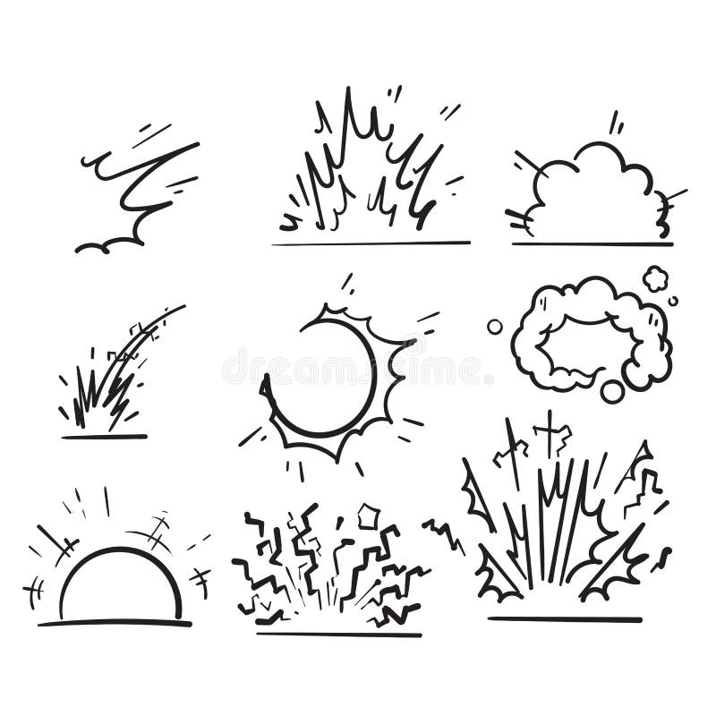 Explosion Drawing Reference Two Explosion Illustrations,