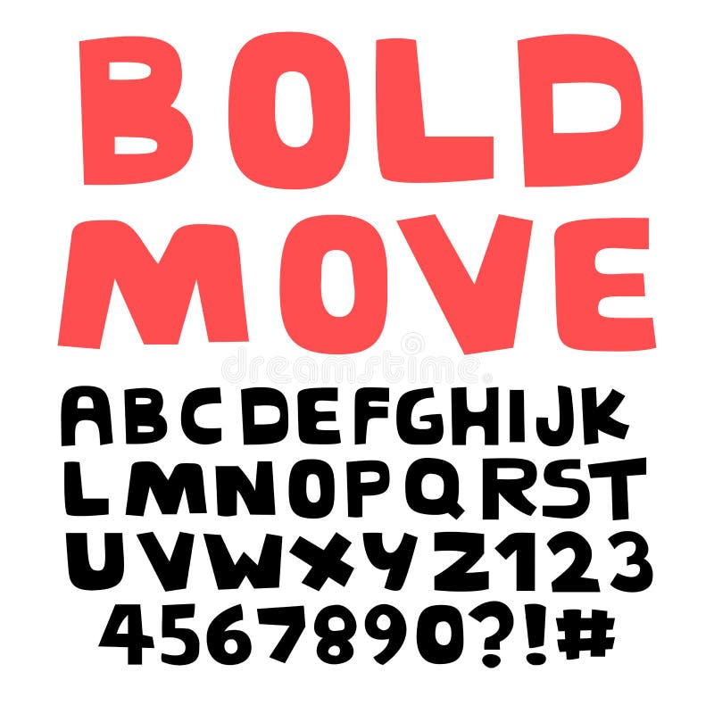 Hand drawn doodle font set stock vector. Illustration of bold - 98054718