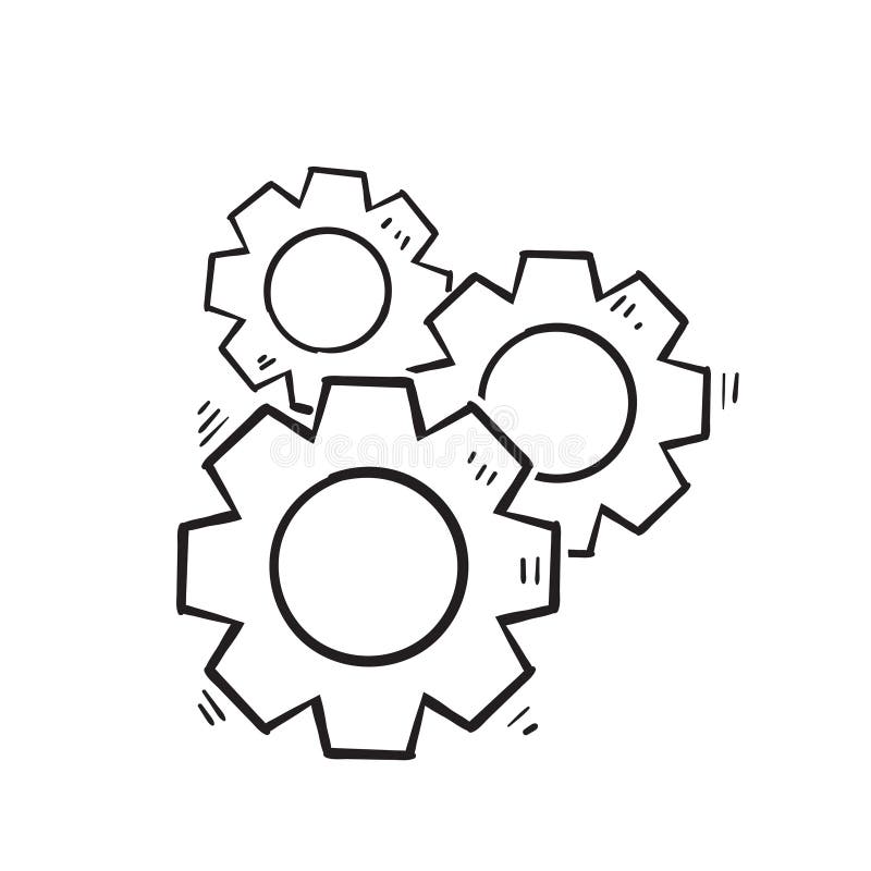 Hand Drawn Cogs Stock Illustrations – 325 Hand Drawn Cogs Stock ...