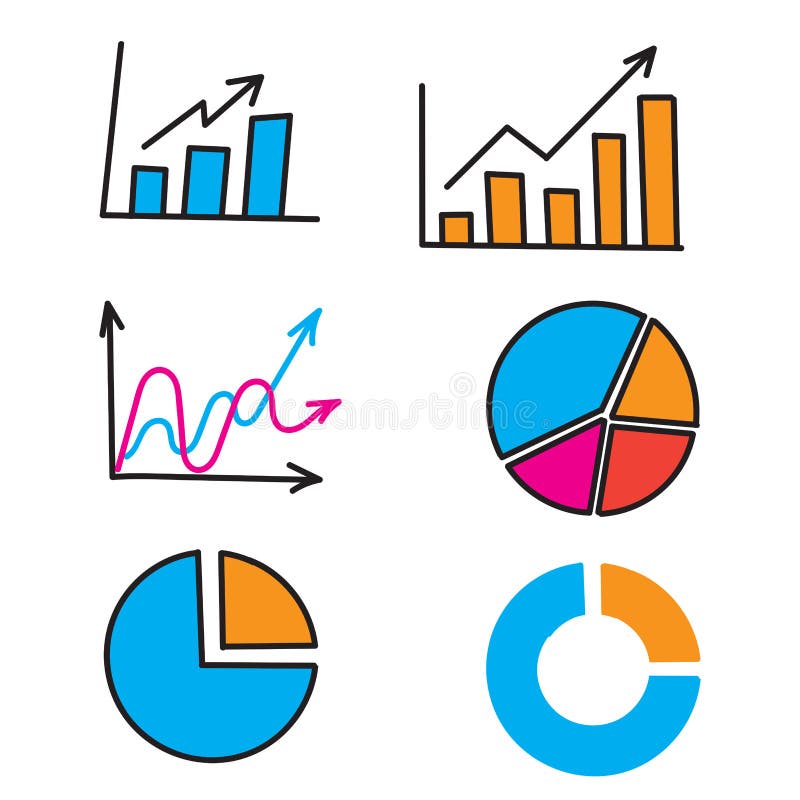 Hand Drawn Doodle Graph Chart Illustration Vector Isolated Stock Vector ... Hand Drawn Doodle Graph Chart Illustration Vector Isolated Stock Vector ...
