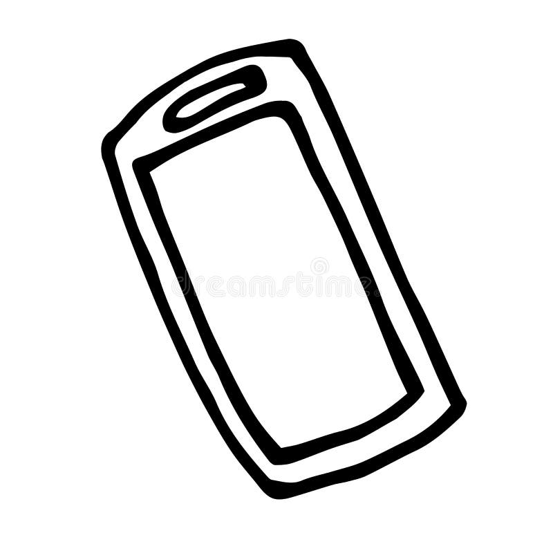 Hand-drawn Doodle Mobile Phone Stock Vector - Illustration of cell ... Hand-drawn Doodle Mobile Phone Stock Vector - Illustration of cell ...