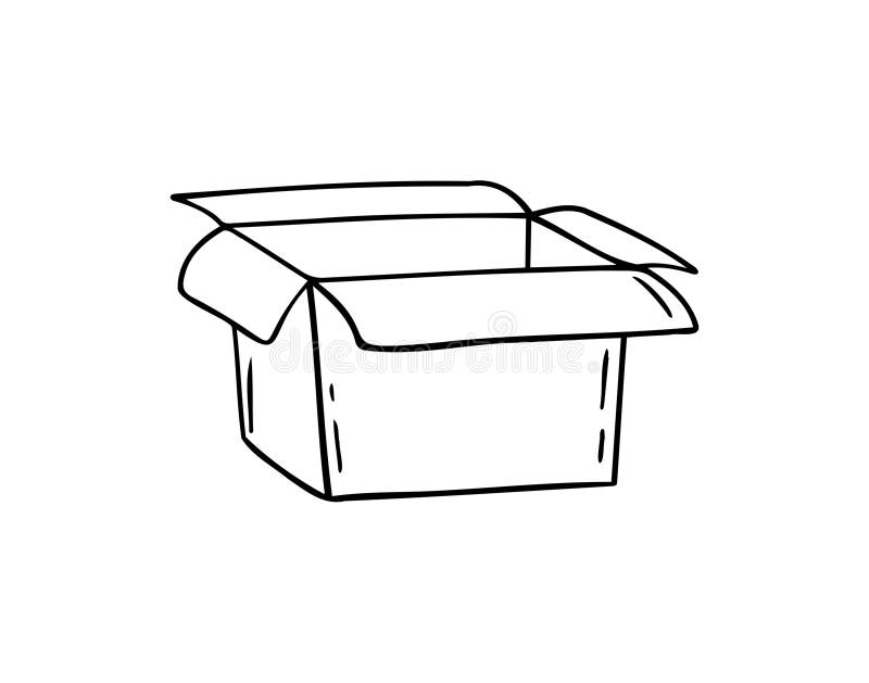 White Box Black Outline