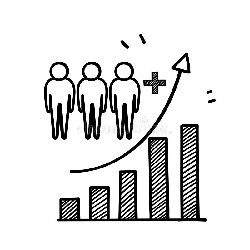 Population Growth Arrow Icon Stock Illustrations – 816 Population ...