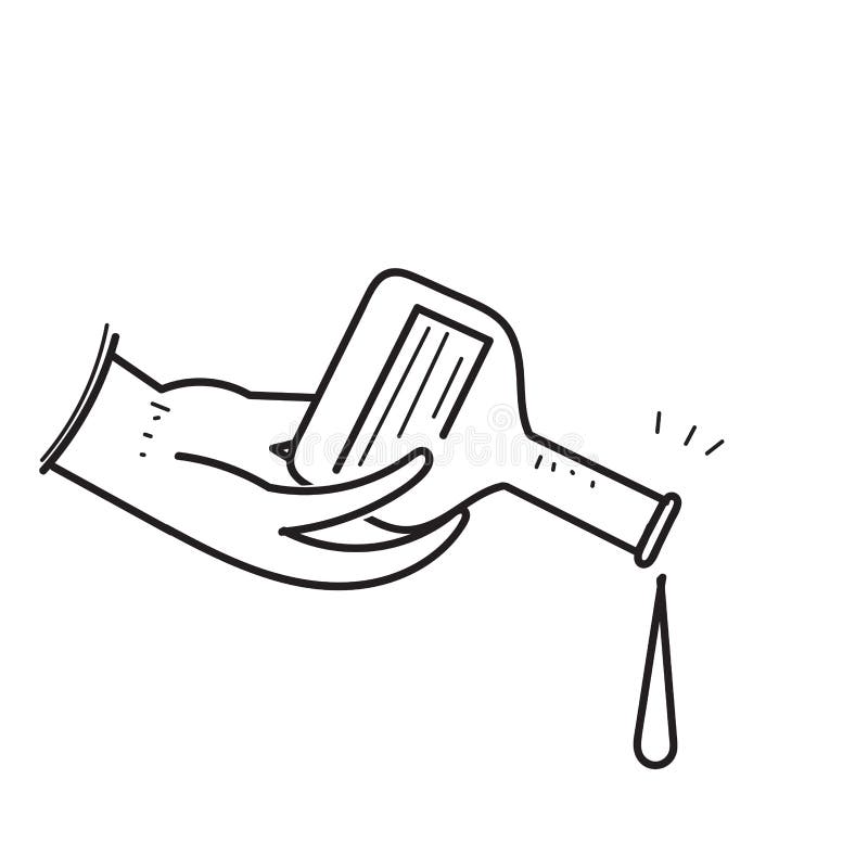 Hand Pouring Bottle Stock Illustrations – 949 Hand Pouring Bottle Stock ...
