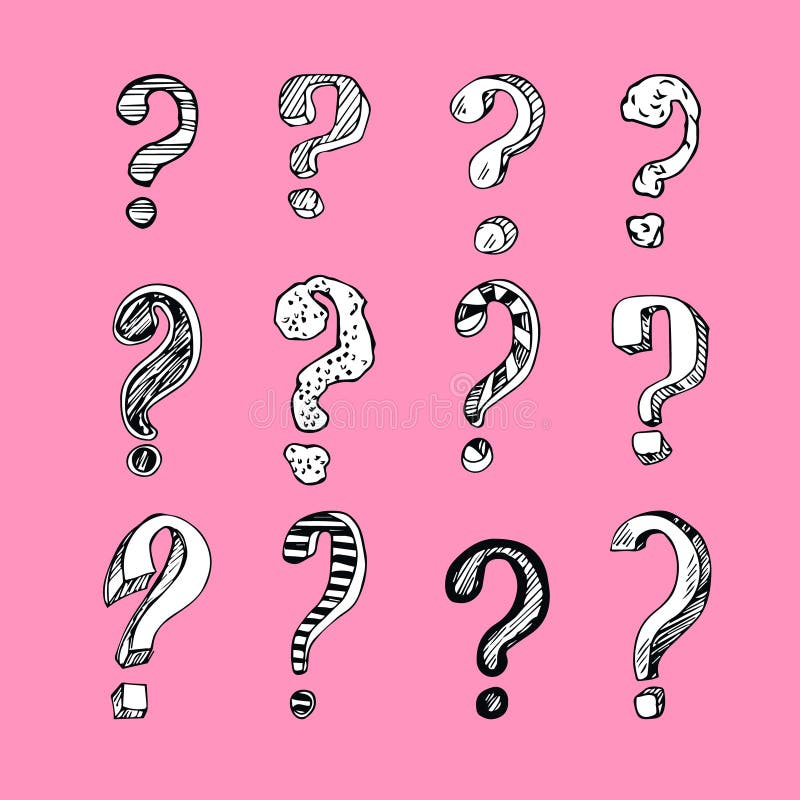 Doodle Questions Stock Illustrations – 694 Doodle Questions Stock ...