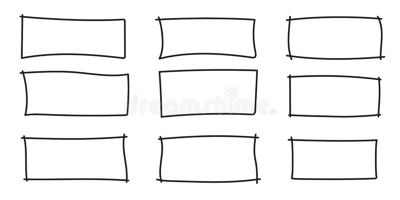 Doodle Rectangle Stock Illustrations – 27,151 Doodle Rectangle Stock ...