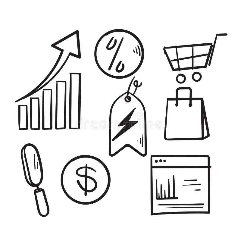 Doodle Economics Vector Stock Illustrations – 445 Doodle Economics ...