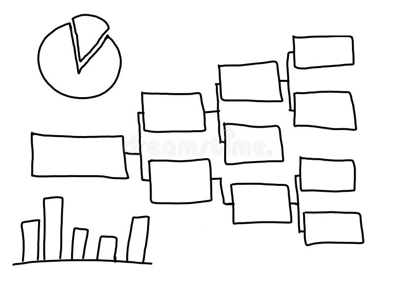 Hand Drawn a Business System of PDCA in Continuous Improvement I Stock ...