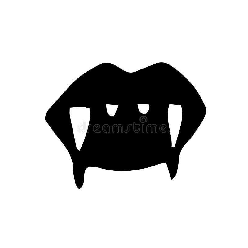 Vampire s Bite stock illustration. Illustration of sinister - 221059