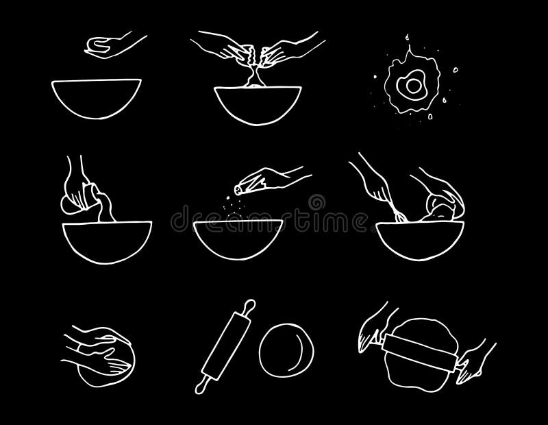 Dough Stock Illustrations – 70,056 Dough Stock Illustrations, Vectors ...