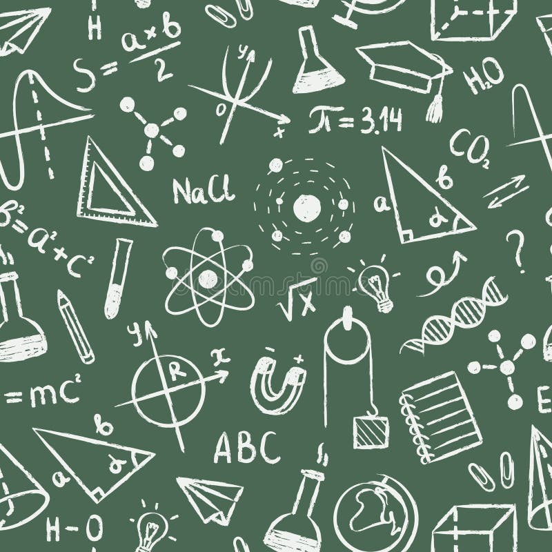 Green Chalk Chemistry Stock Illustrations – 589 Green Chalk Chemistry ...