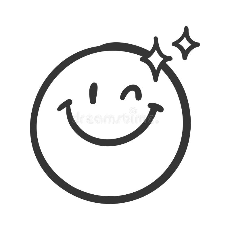 Hand Drawn Emoticons Cute Expression Faces for Sending Emotional ...