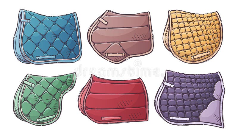 Saddle Pads Stock Illustrations – 15 Saddle Pads Stock Illustrations ...