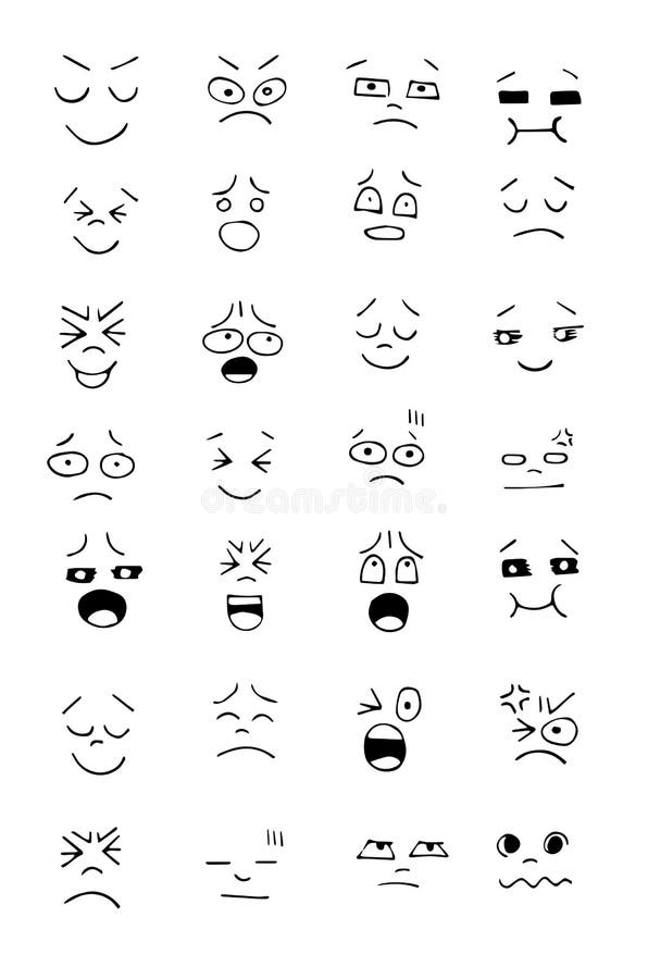 Funny Stick Figure Faces