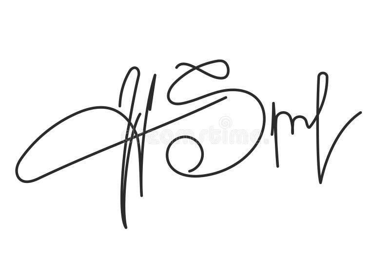 Autograph Sample Stock Illustrations – 251 Autograph Sample Stock ...