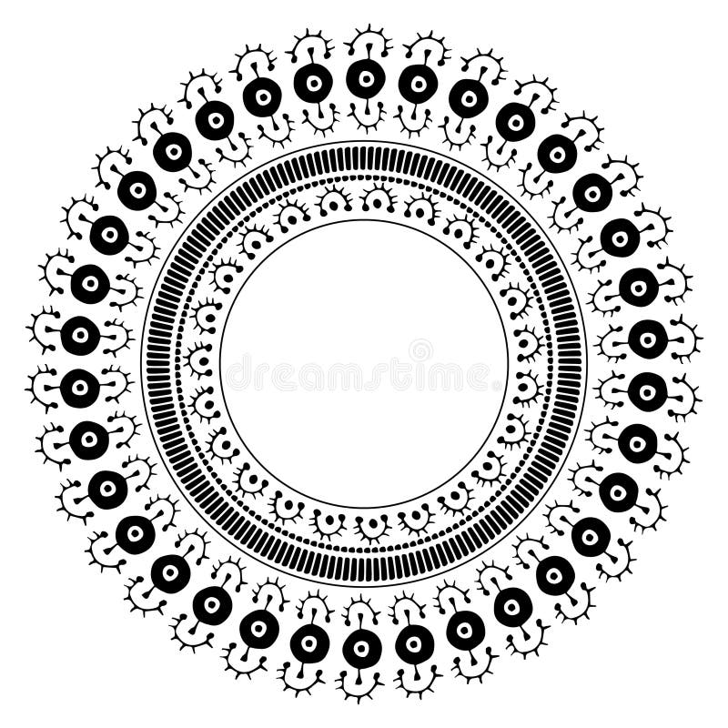 Spiral Round Tattoo Stock Illustrations – 4,034 Spiral Round Tattoo ...