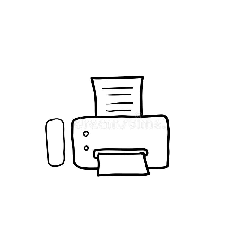 Doodle Fax Machine Stock Illustrations – 85 Doodle Fax Machine Stock ...