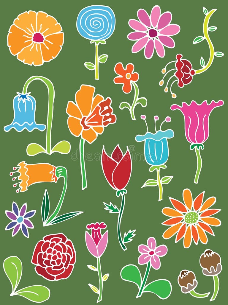 Floral Study Stock Illustrations – 5,371 Floral Study Stock ...