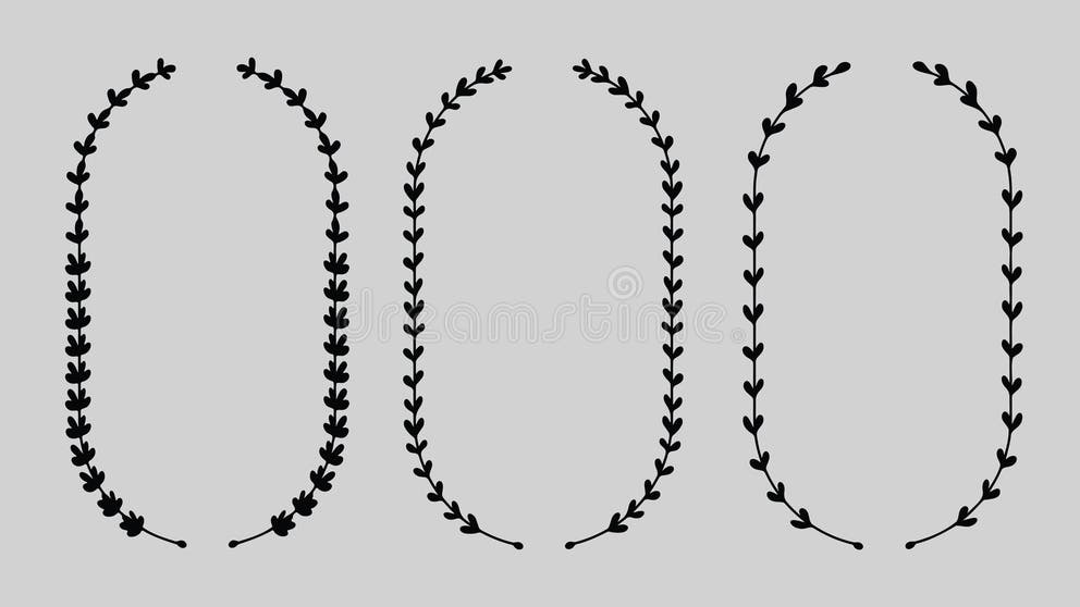 Floral Oval Frame Design Stock Illustrations – 13,193 Floral Oval Frame ...