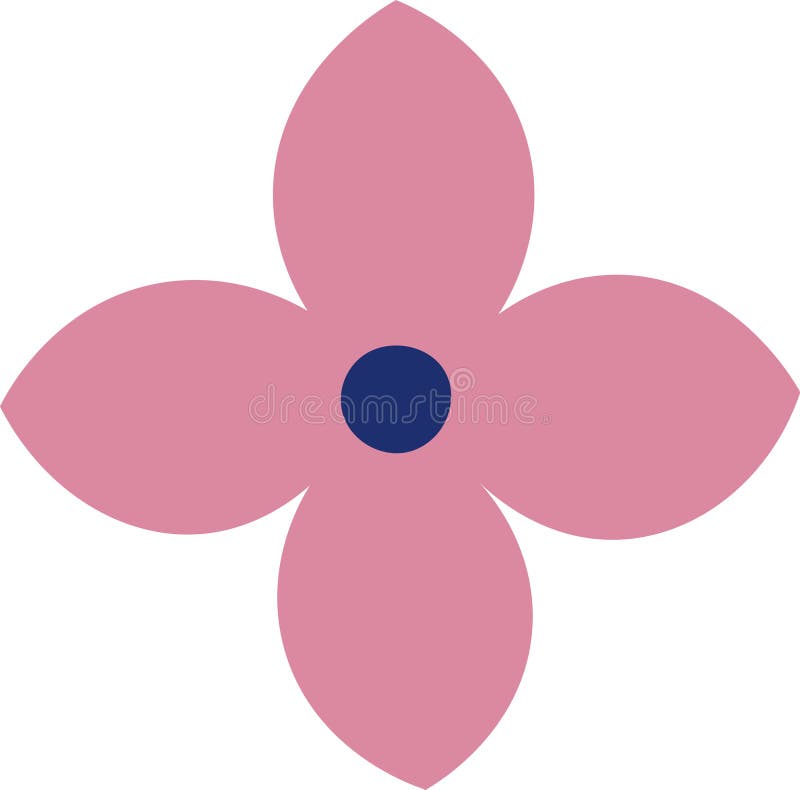 Hand Drawn Flower Head stock vector. Illustration of line - 307819011