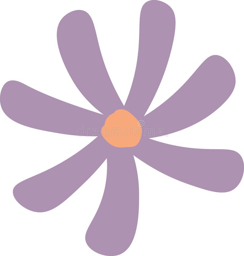 Hand Drawn Flower Head stock illustration. Illustration of wallpaper ...